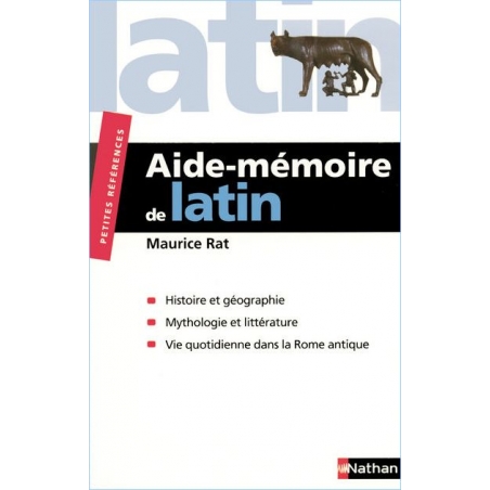 Aide-Mémoire de Latin │ Rat, Maurice